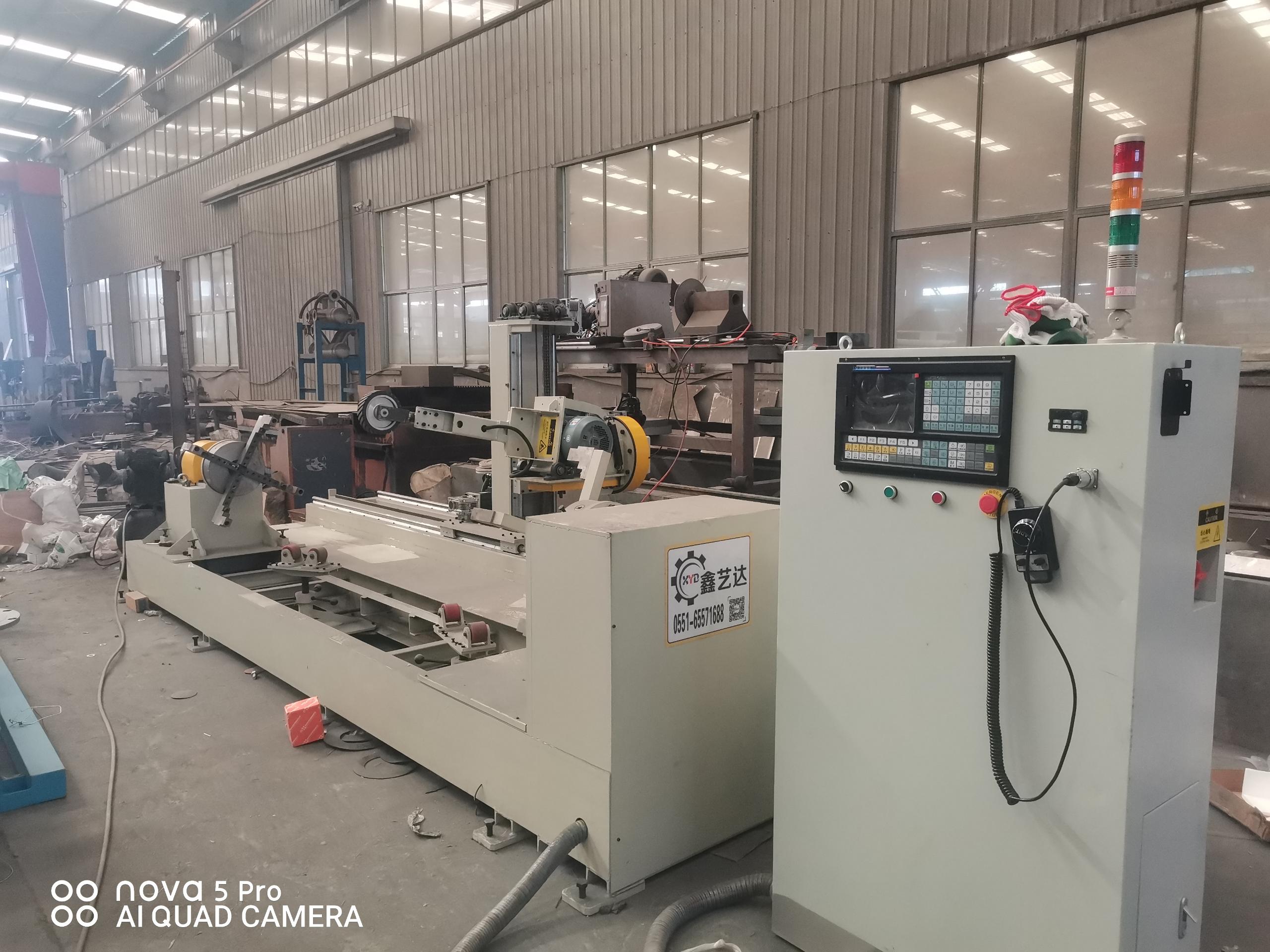 Cone outersurface circle CNC polishing machine - Xinyida